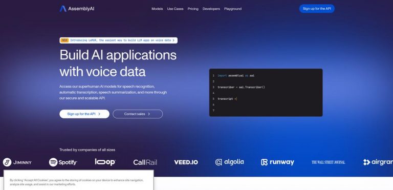 AssemblyAI Reviews 2025: Details, Pricing, Features, Benefits, and More