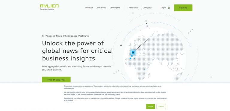 AYLIEN Reviews 2025: Details, Pricing, Features, Benefits, and More