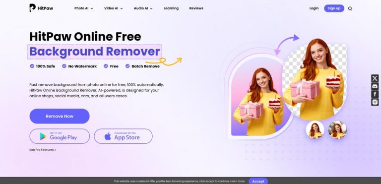 Background remover from photo by Hitpaw Reviews 2026: Details, Pricing ...