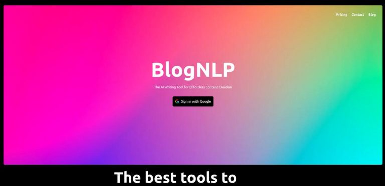 BlogNLP Reviews 2025: Details, Pricing, Features, Benefits, and More