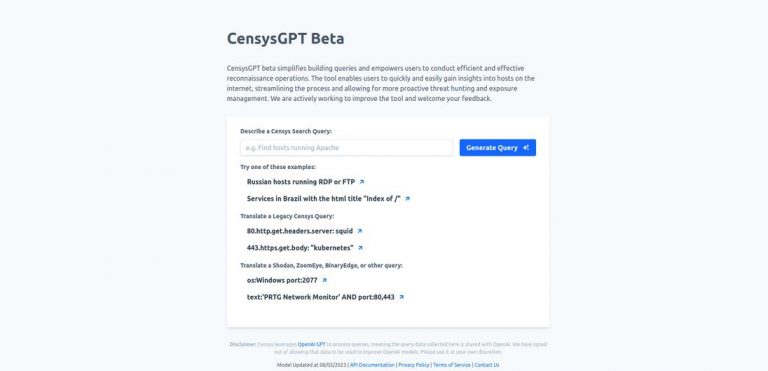 Censys GPT Beta Reviews 2025: Details, Pricing, Features, Benefits, and More