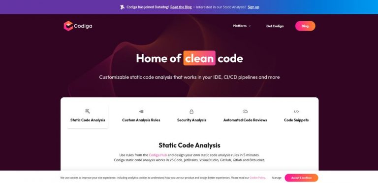 Codiga Reviews 2025: Details, Pricing, Features, Benefits, and More