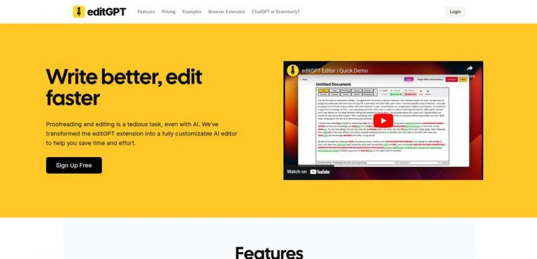 editGPT Reviews 2025: Details, Pricing, Features, Benefits, and More