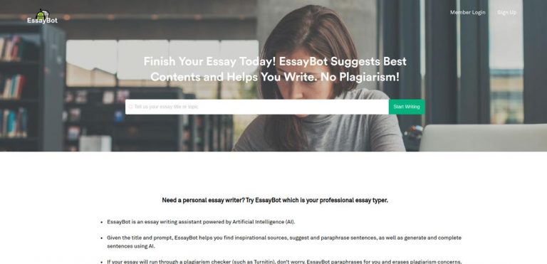 Essaybot Reviews 2025: Details, Pricing, Features, Benefits, and More