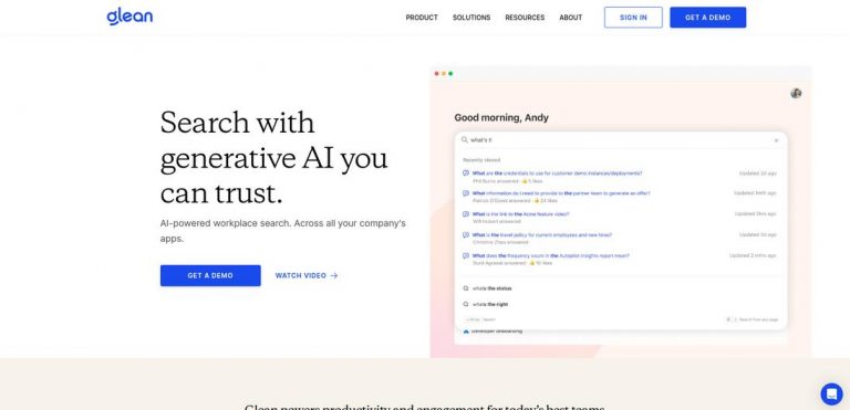 Glean Reviews 2025: Details, Pricing, Features, Benefits, and More