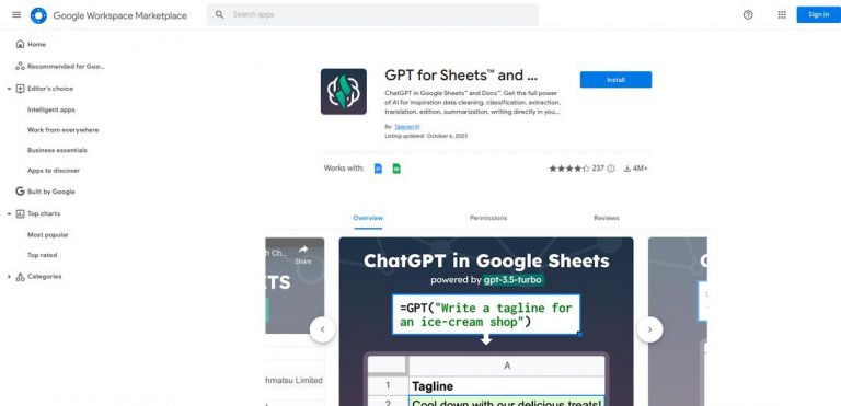 GPT For Sheets Reviews 2025: Details, Pricing, Features, Benefits, and More GPT For Sheets Reviews 2025: Details, Pricing, Features, Benefits, and More