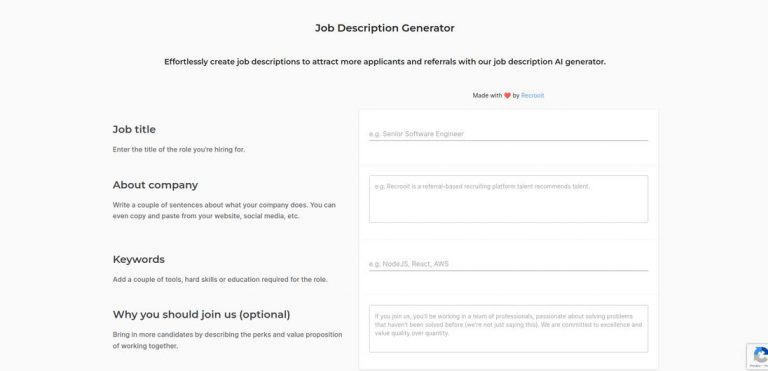 Job Description Generator Reviews 2025: Details, Pricing, Features ...