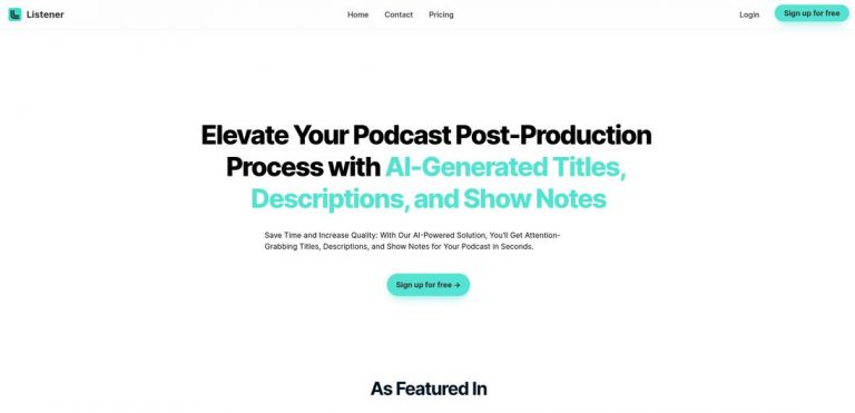 Listener.fm Reviews 2025: Details, Pricing, Features, Benefits, and More