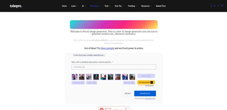 ProAI Image Generator Reviews 2025: Details, Pricing, Features, Benefits, and More