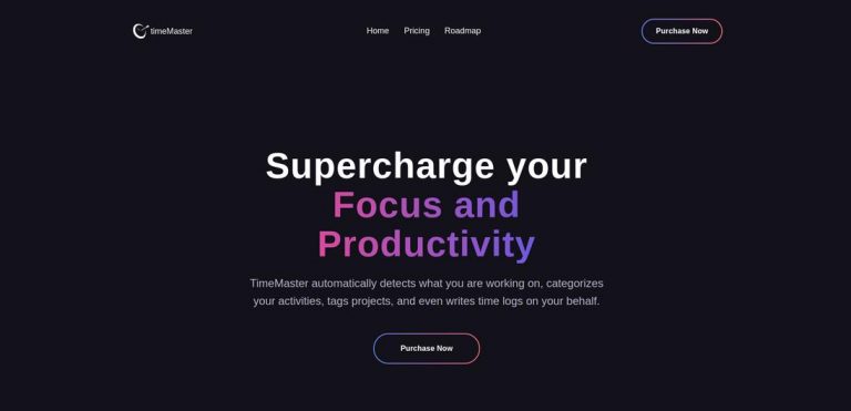 TimeMaster.ai Reviews 2025: Details, Pricing, Features, Benefits, and More